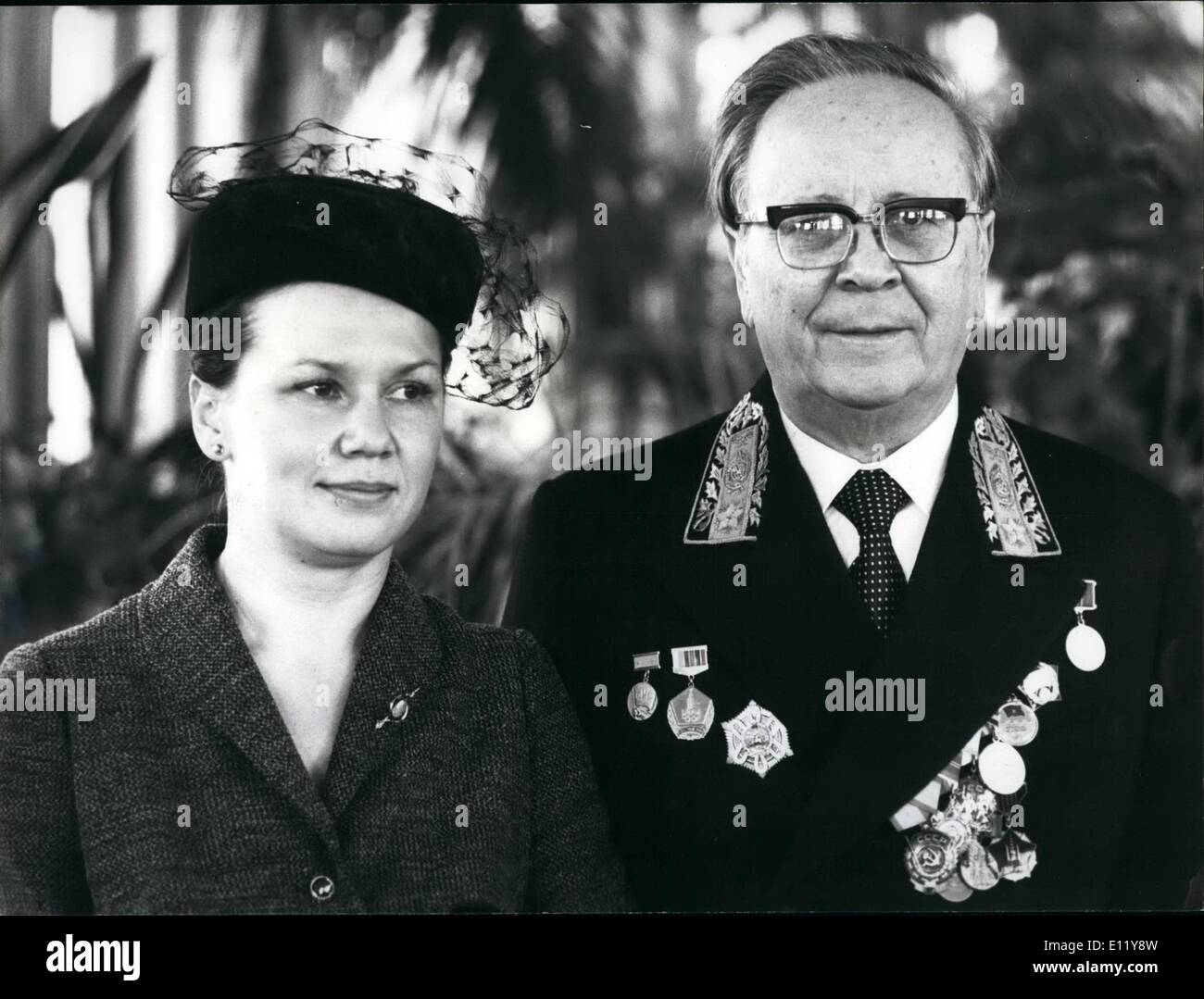 Dec. 12, 1980 - New Russian Ambassador presents his credentials: The ...