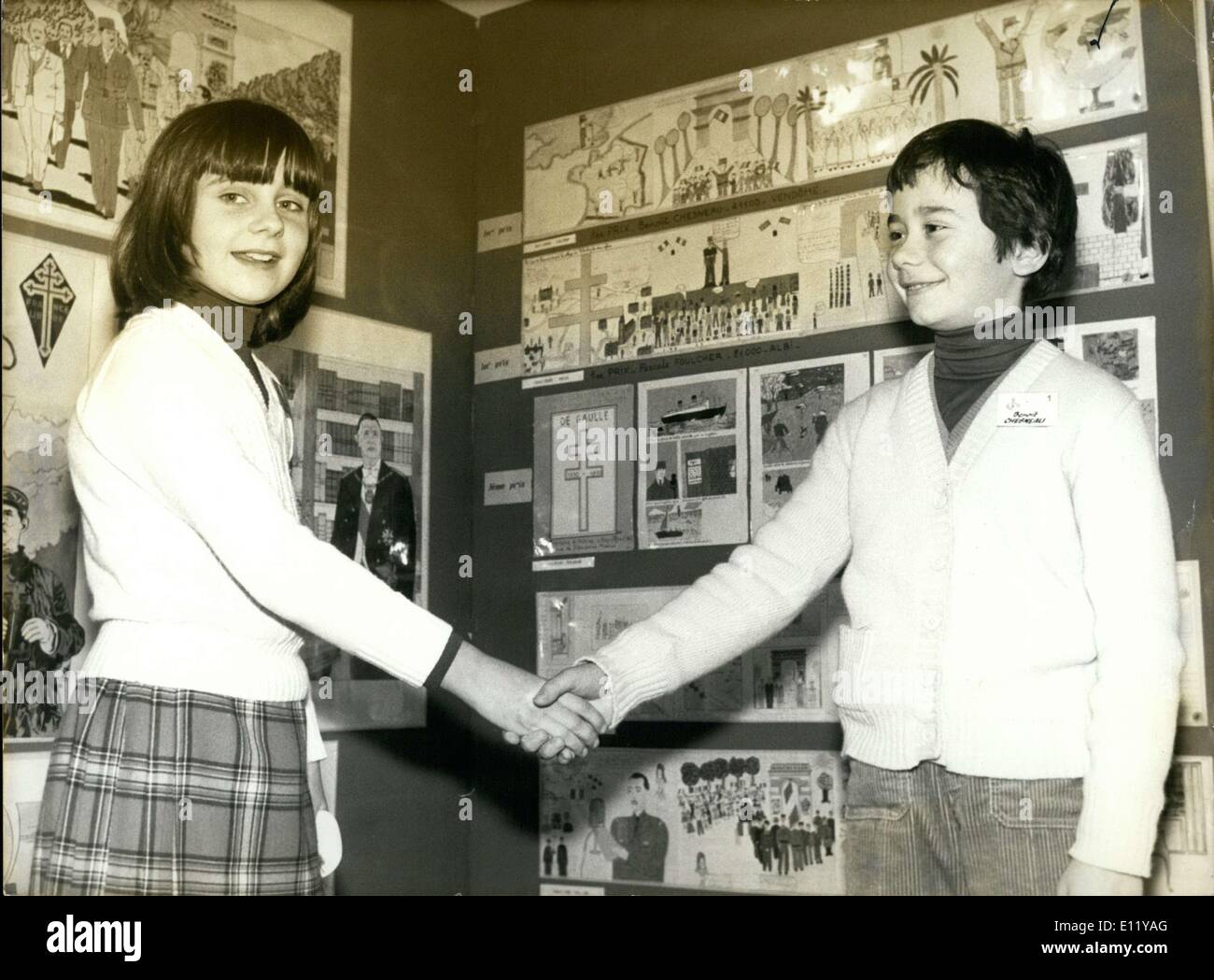 Dec 19 1980 Benoit Chesneau Pascale Poulcher Stock Photo Alamy