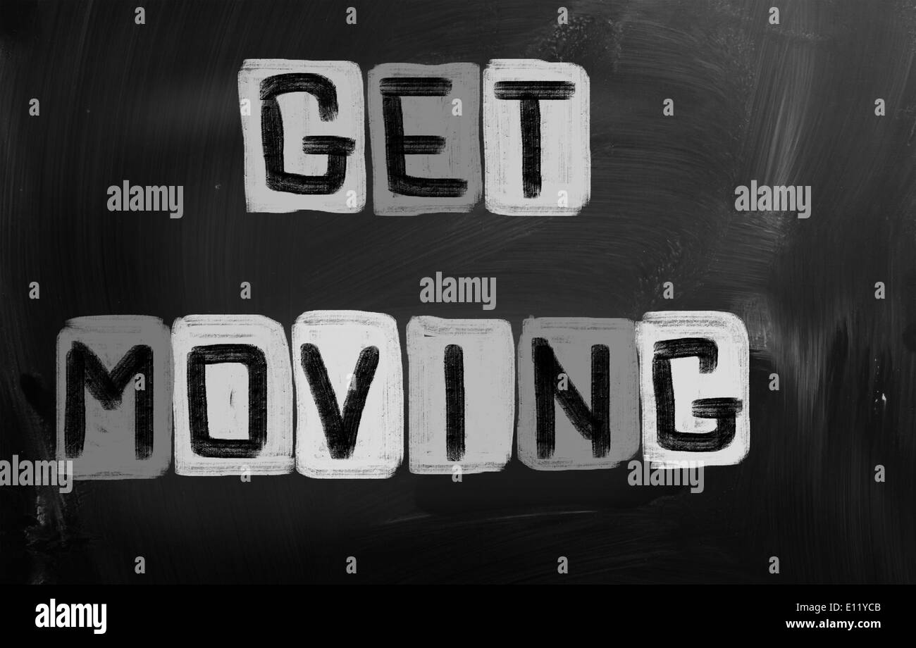 Moving start Black and White Stock Photos & Images - Alamy