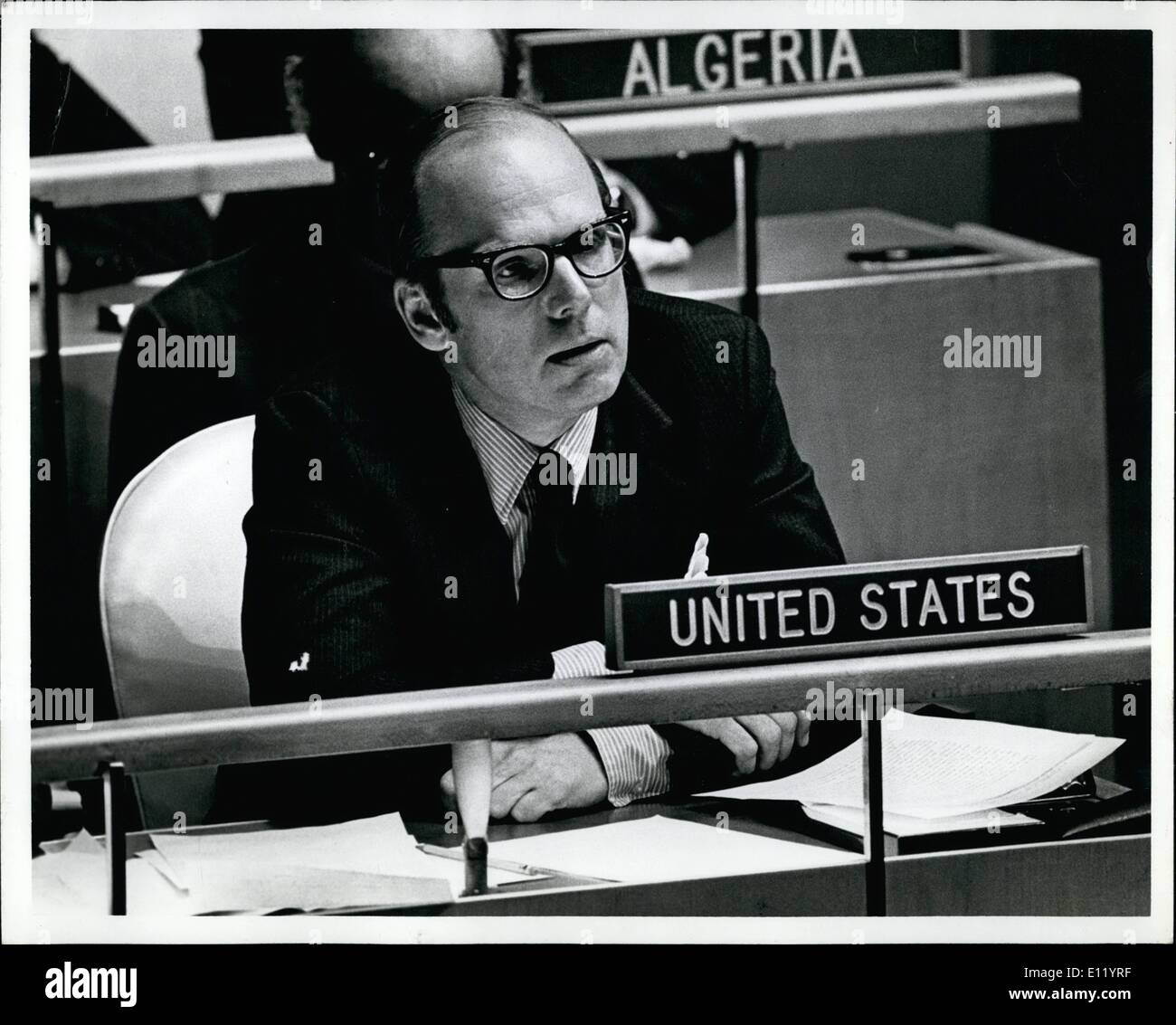 Apr. 04, 1981 - U.S. Assistant Secretary of State James Malone at the ...