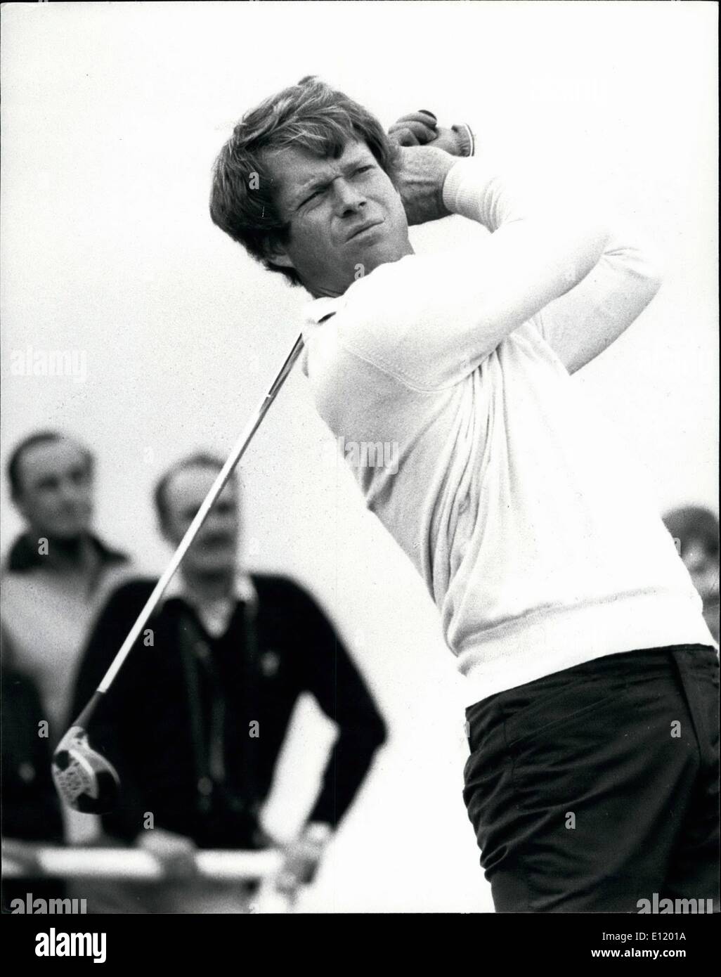 Jul. 07, 1981 - The open Golf Championship at Sandwich: The opening ...