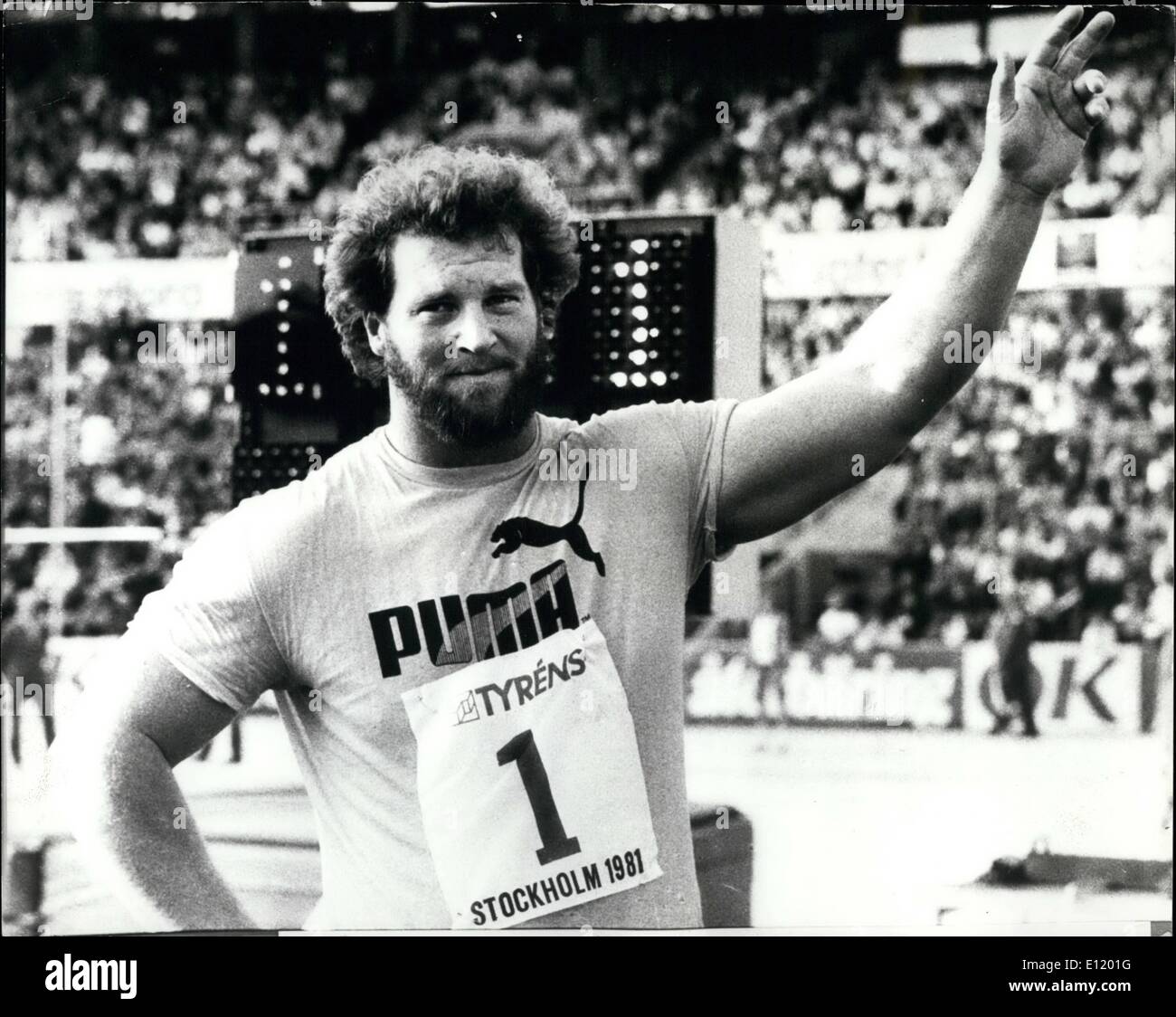 Jul. 07, 1981 - Ben Plucknett world discus record holder gets life Ban ...