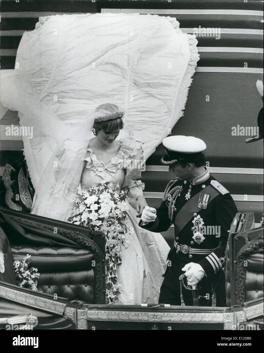 Jul 29, 1981 - London, England, United Kingdom - The wedding of Prince ...