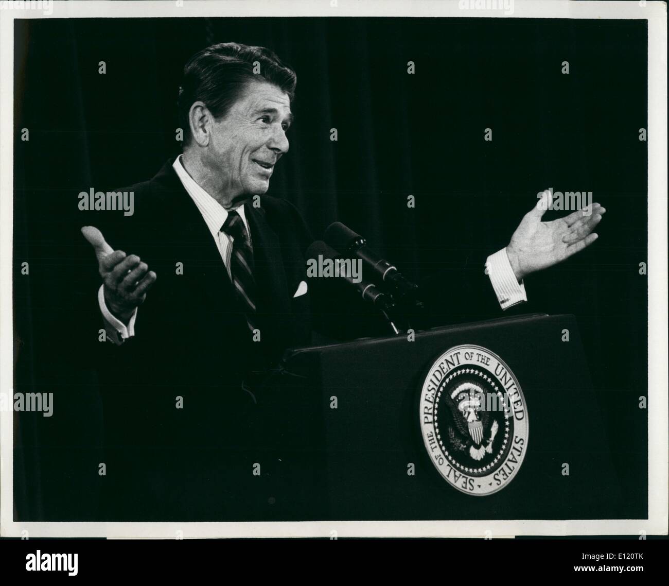 Jun. 06, 1981 - Consolidated News Picture Regan holds Press Conference ...