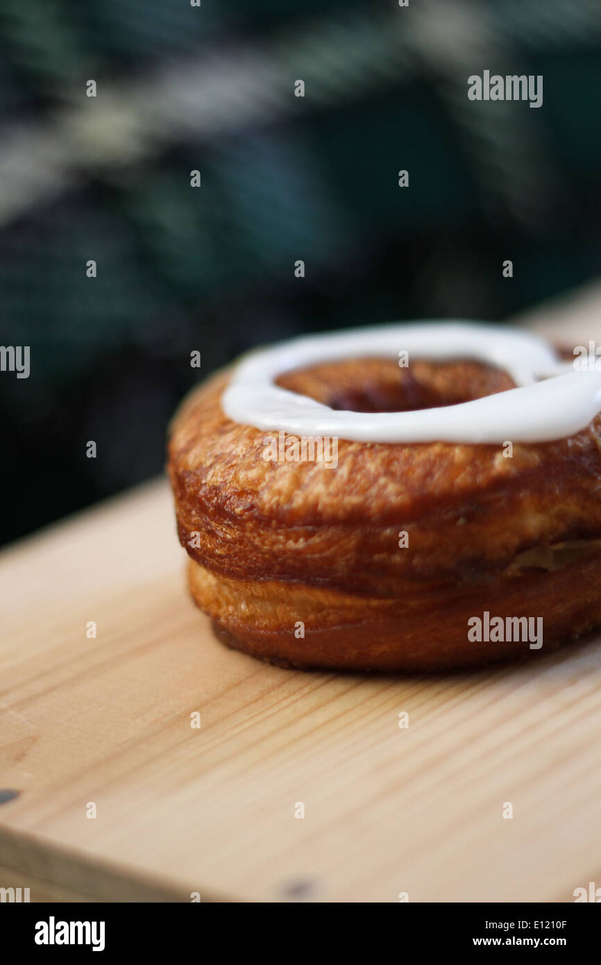 A cronut from a bakery in Montreal, Que Stock Photo - Alamy