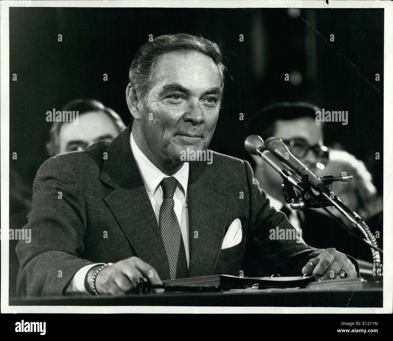 Sep. 09, 1981 - General Alexander Haig at confirm. Hearing Washington ...