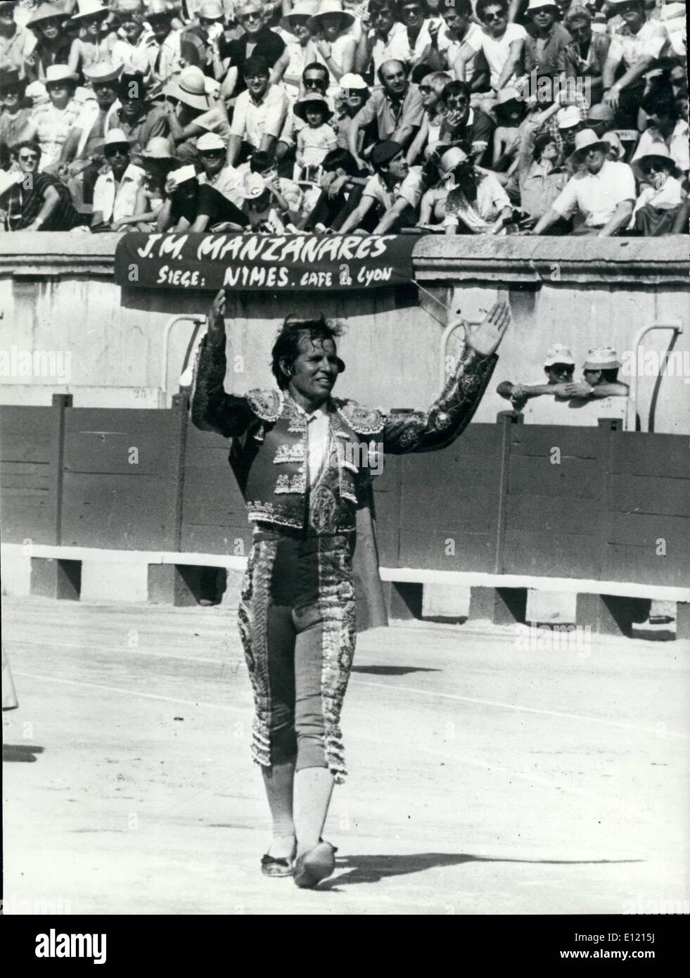 Jun. 06, 1981 - Grand return of Spanish Matador ''El Cordobes'':absent ...