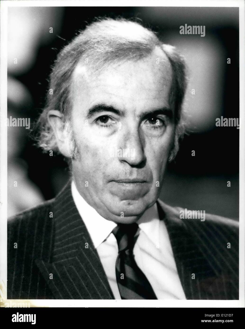 Oct. 10, 1981 - Tory Party Conference at Blackpool: Photo shows Mr ...