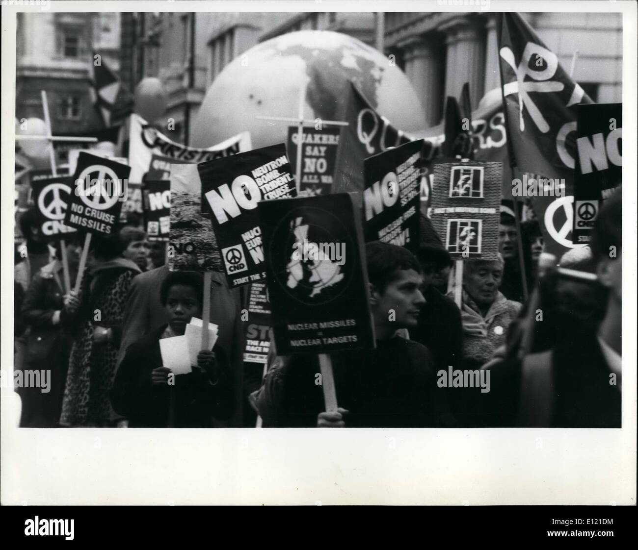 Oct. 10, 1981 - Thousands In London CND Rally: One of the largest ...