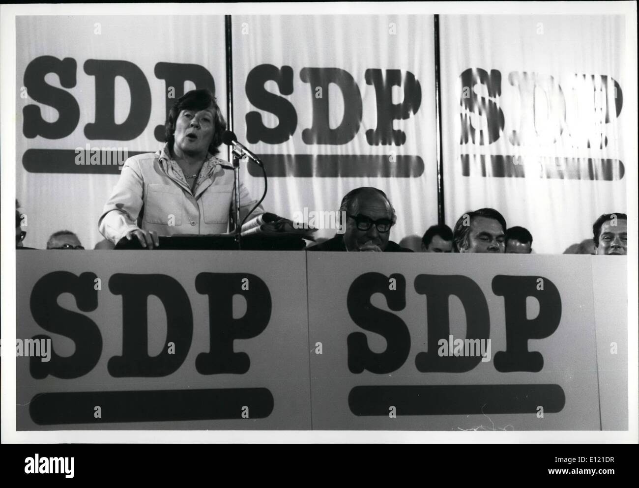 Oct. 10, 1981 - Sdp conference ends in London : Delegates of the first ...