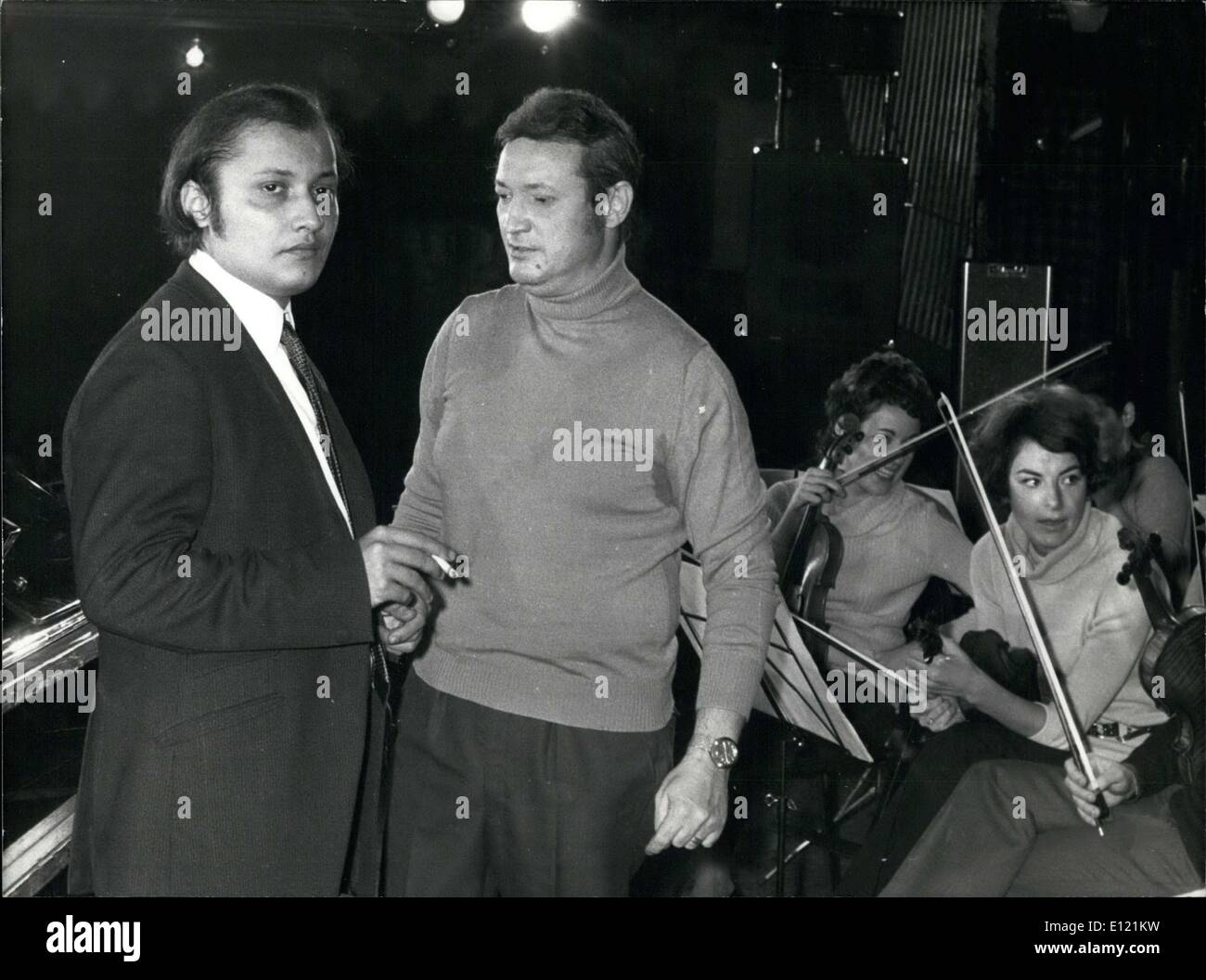 Nov. 18, 1981 - Orchestra Conductor Georgy Cziffra and Pianist Georgy ...