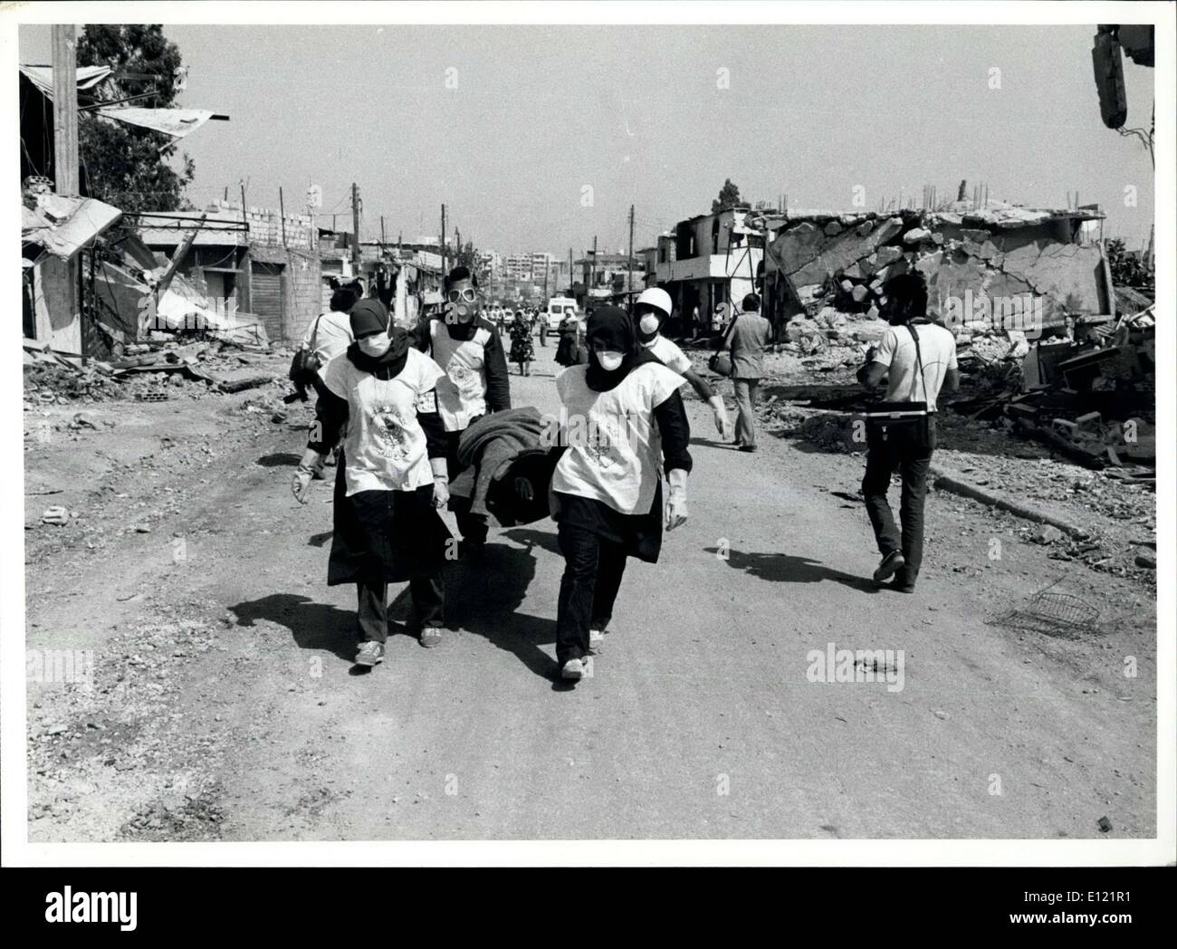 Sep. 20, 1982 - Shatila Camp, Beirut, 20 September 1982 Stock Photo - Alamy
