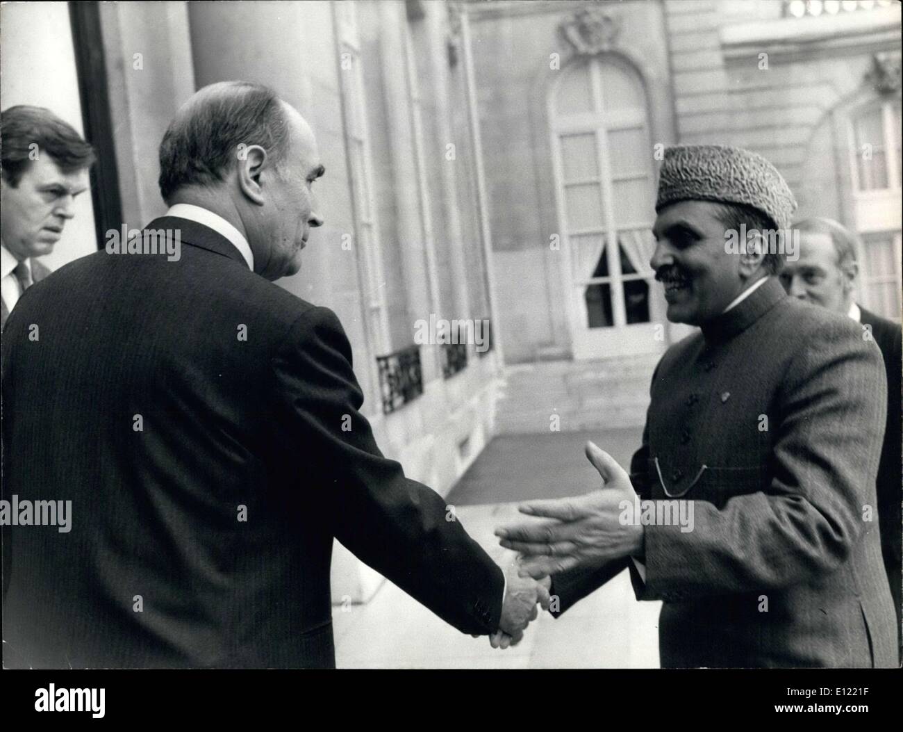 Jan. 25, 1982 - The General, who is also the President of Pakistan, met ...
