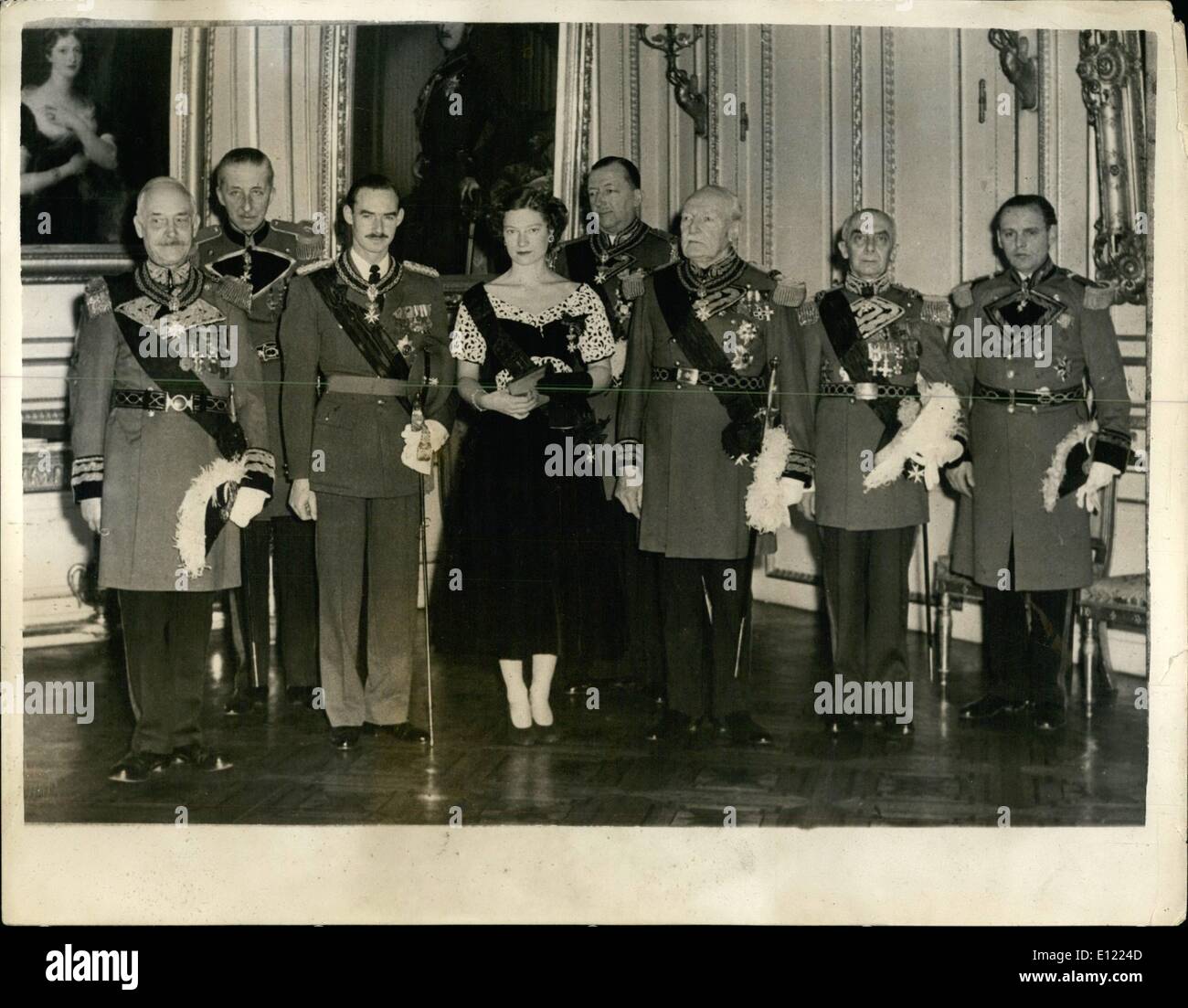 Jan. 01, 1983 - Princess Josephine receives insignia. Among the ...