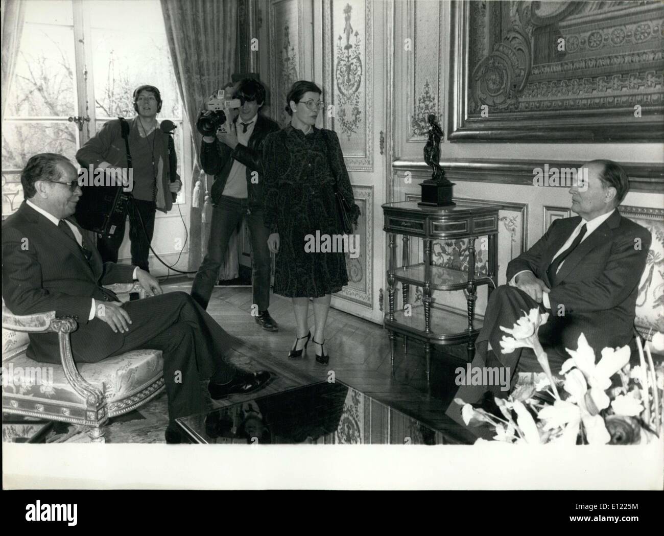 Mar. 29, 1983 - Presidents: Bolivia's Siles Zuazo and France's ...