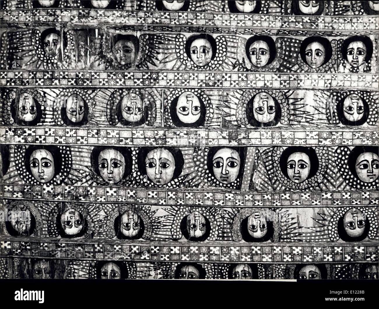 Painted angels on ceiling hi-res stock photography and images - Alamy