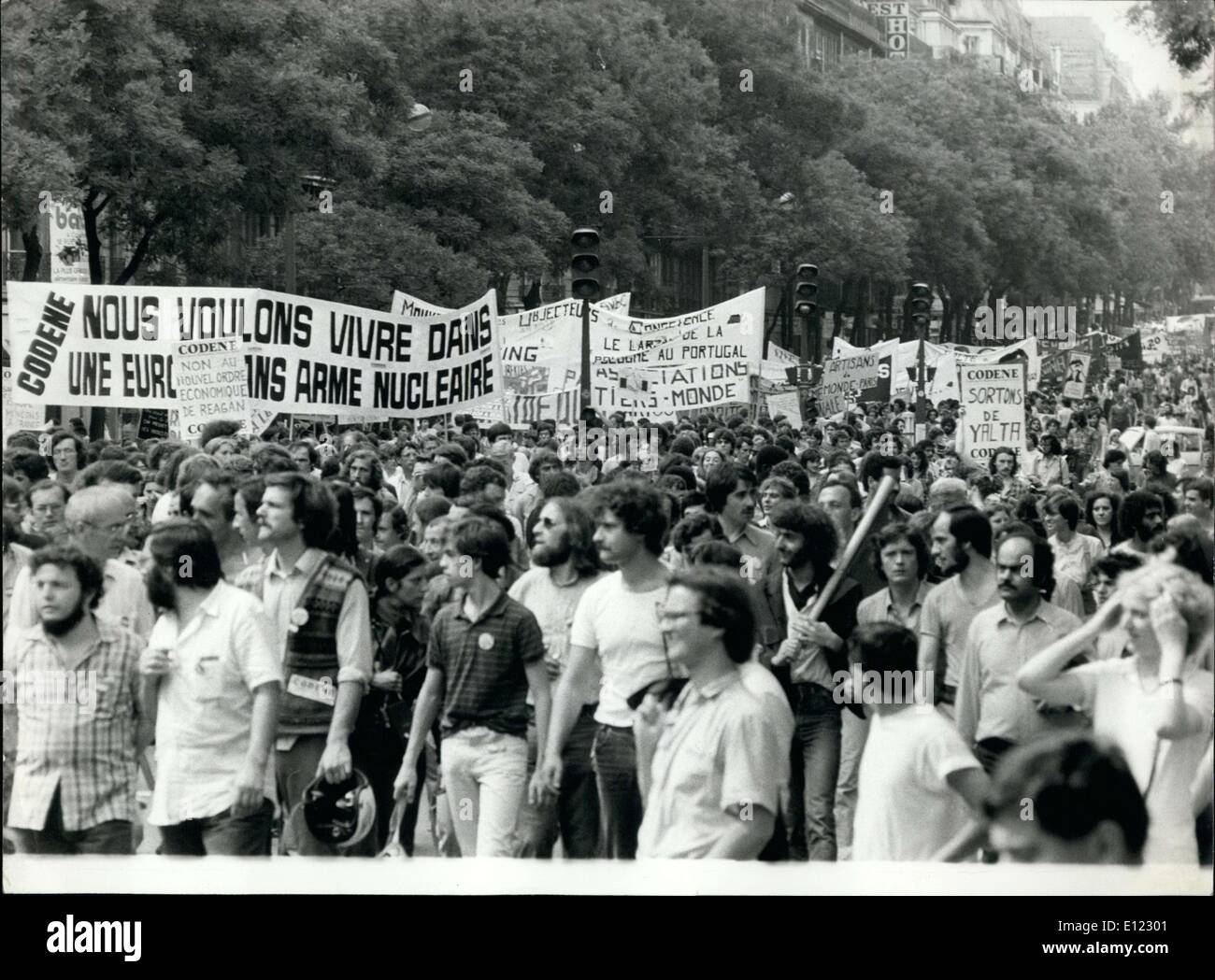 Jun. 06, 1982 - Ronald Reagan Visits Paris Stock Photo - Alamy