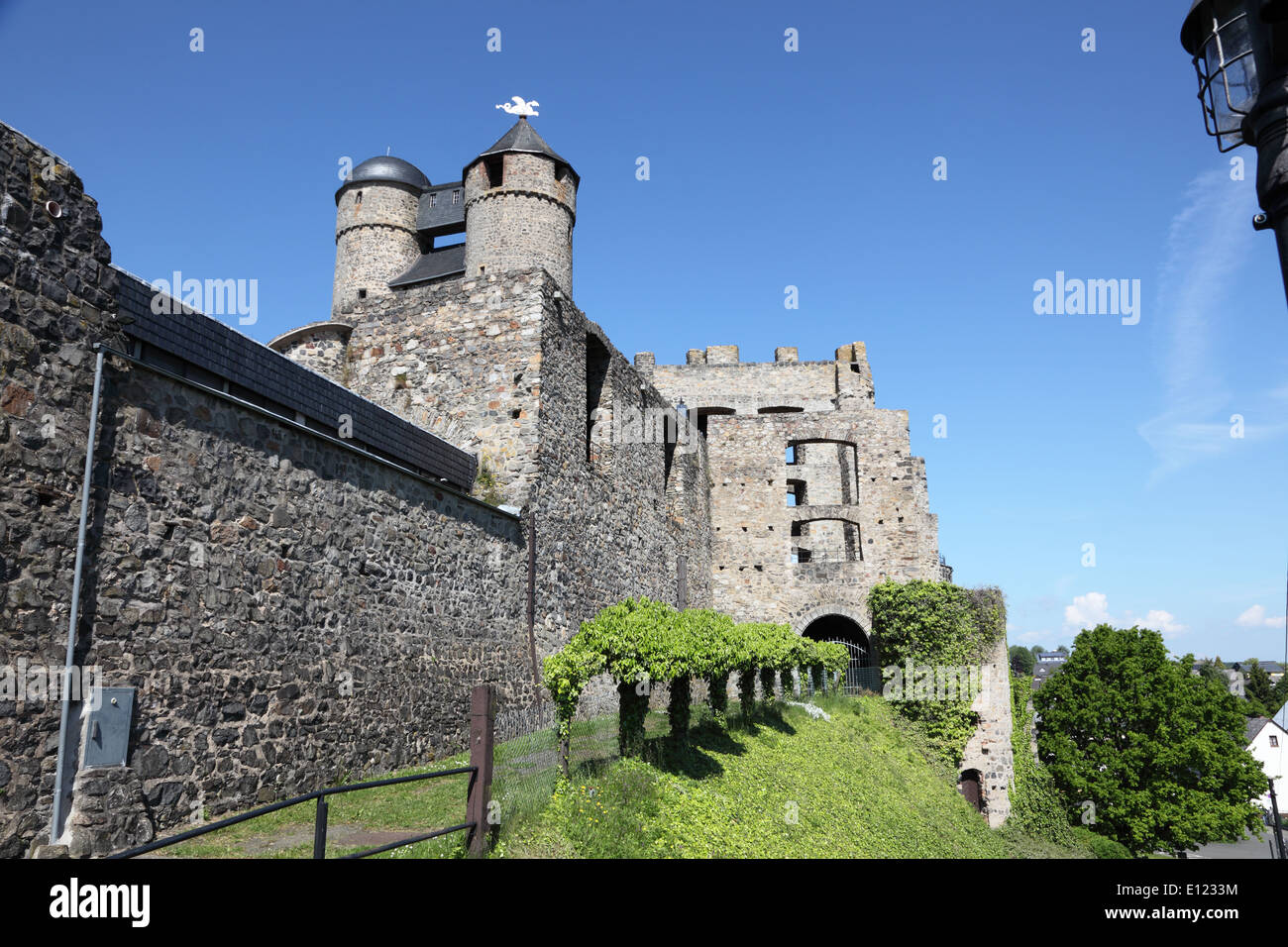 Ancient Castle Greifenstein in Hesse, Germany Stock Photo - Alamy