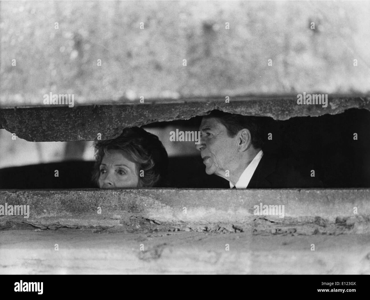 May 07, 1984; Normandy, FRANCE; REAGAN DIED JUNE 5, 2004. The 40th U.S ...