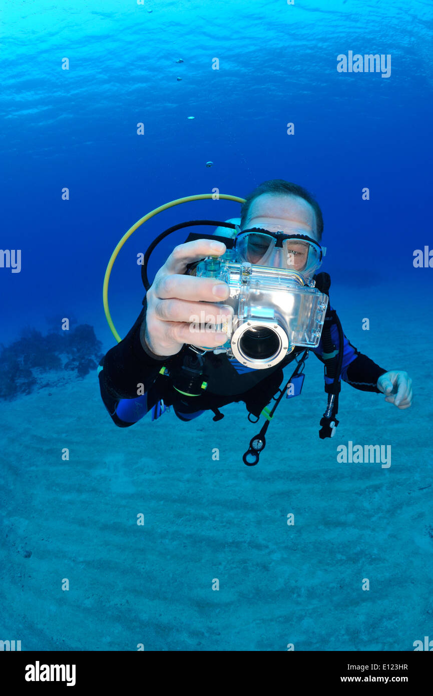 Scuba diver photographer hi-res stock photography and images - Alamy