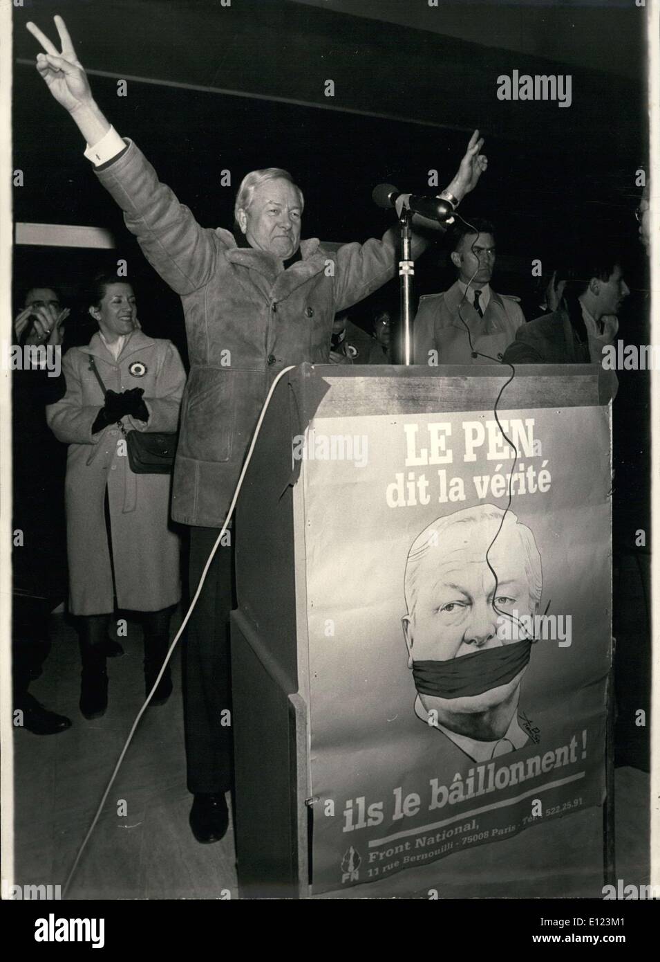 Jean marie le pen hi-res stock photography and images - Alamy