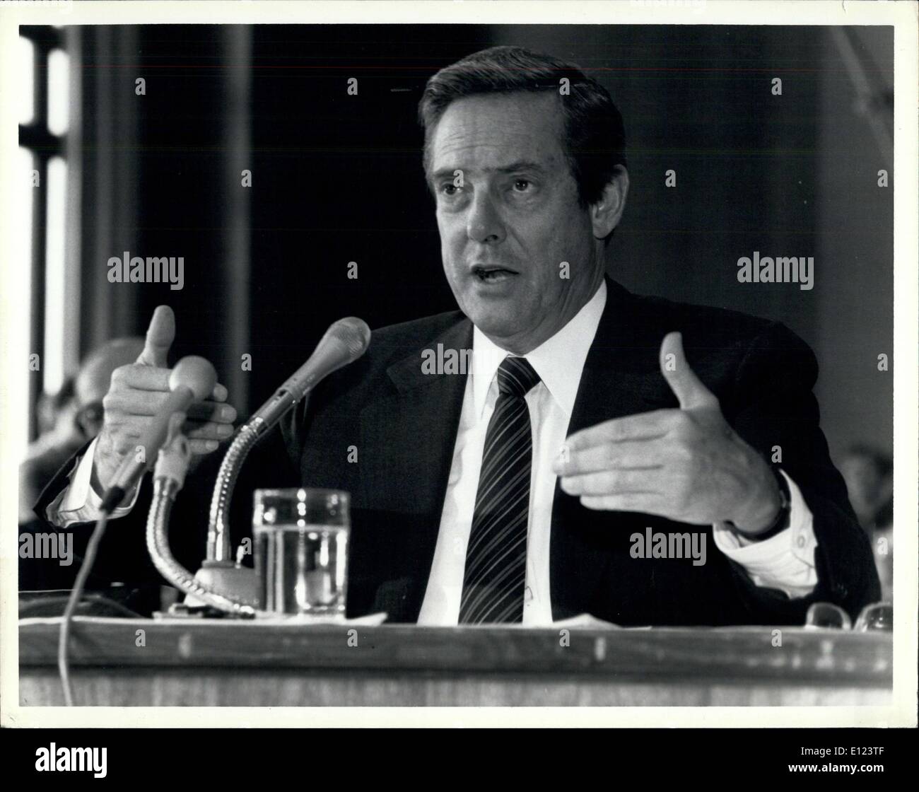 Jun. 27, 1984 - William Brock, U.S. Trade Representative: Trade ...