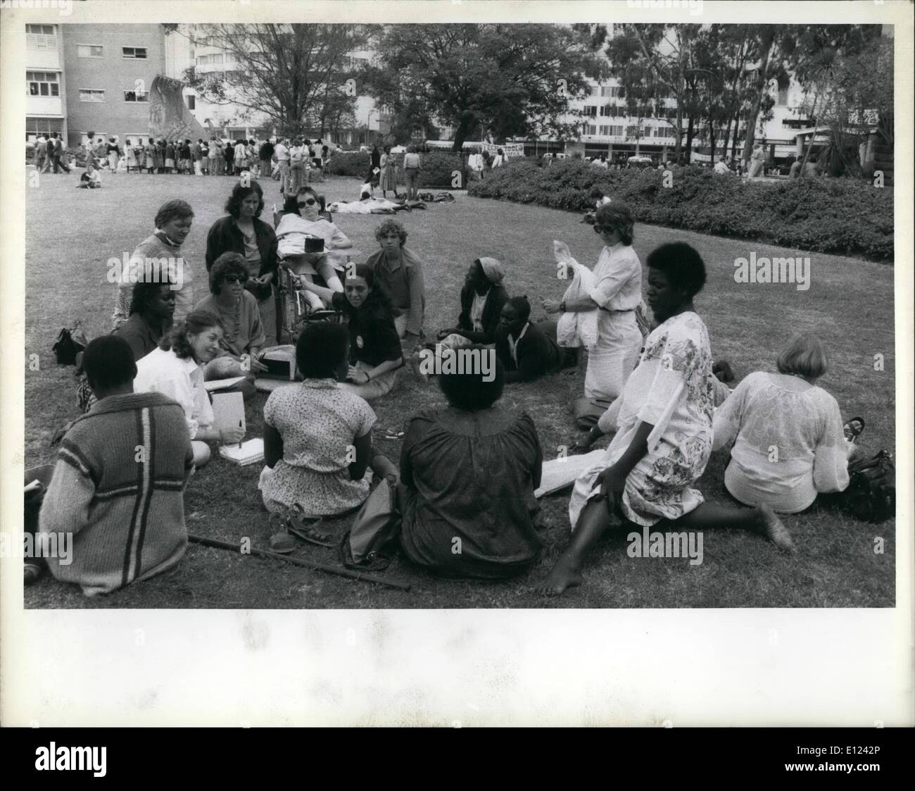 Conference on united nations women decade meets in nairobe hi-res stock ...