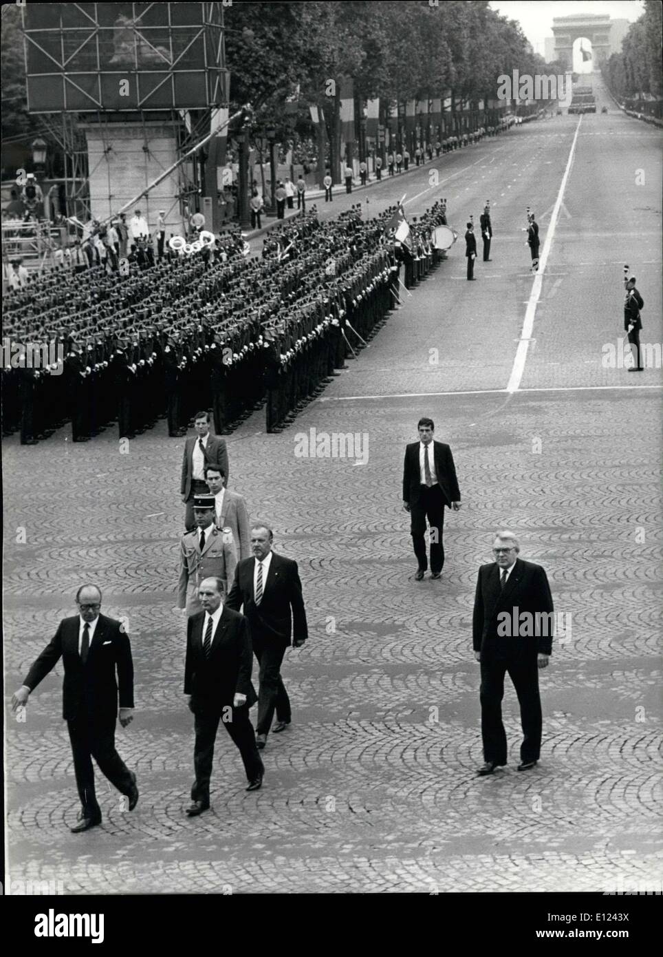 Jul. 14, 1984 - The traditional Bastille Day parade on July 14th took ...