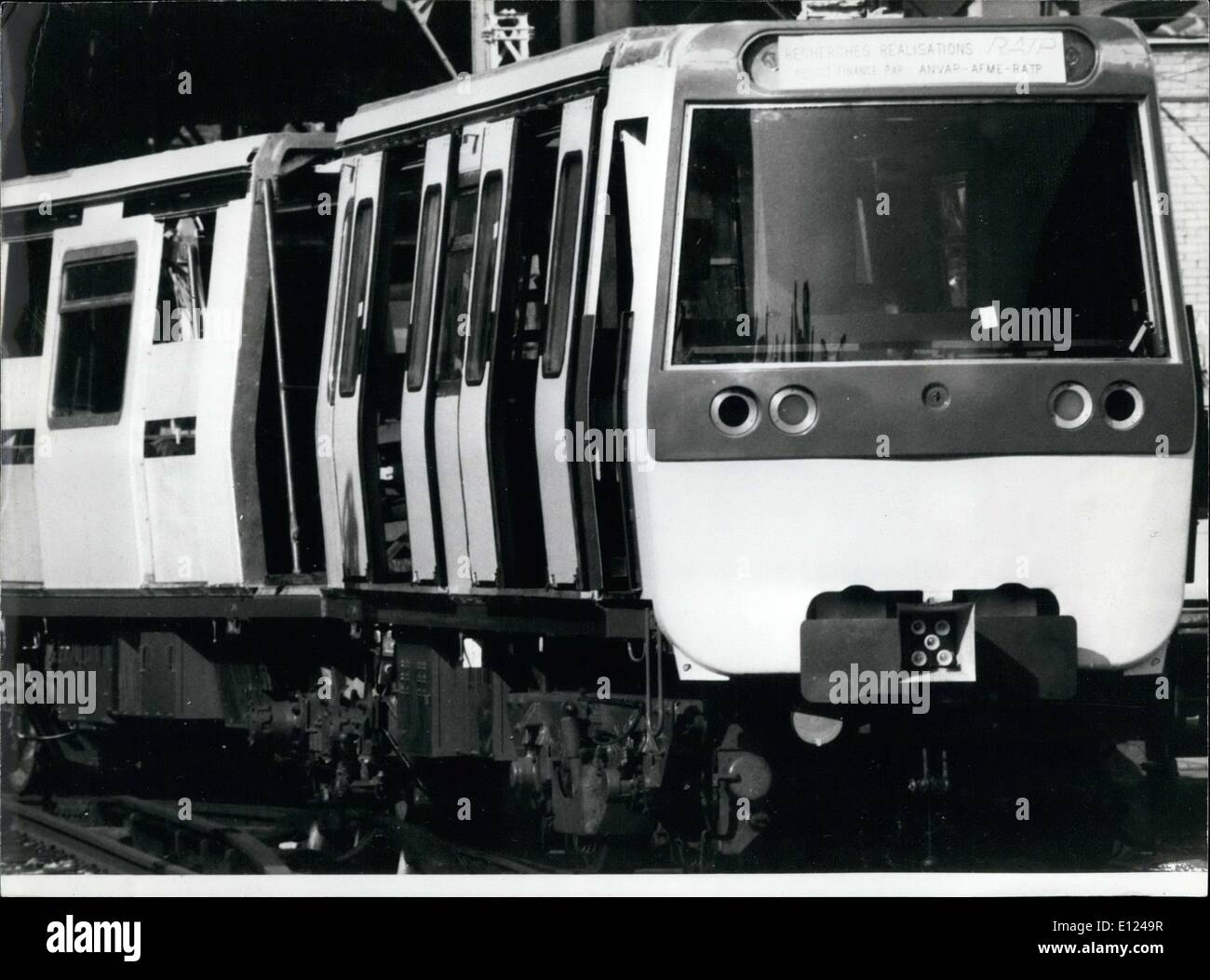 Aug. 05, 1985 - The ''Boa Metro'' from the Future Stock Photo - Alamy