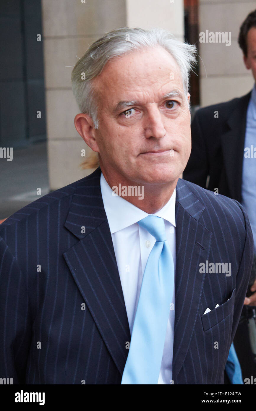 Tim O'Toole, CEO of First Group leaves the Houses of Parliament after ...