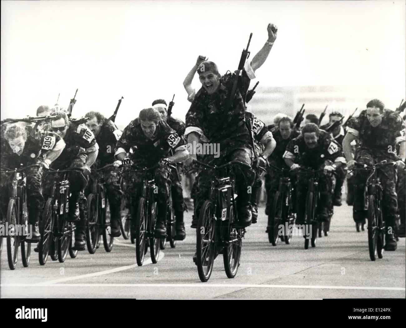 Oct. 10, 1990 - 29th. Military-Cycle race St. Gallen - Zurich: For the ...