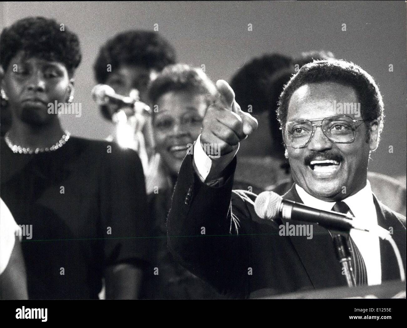 Jul. 28, 1991 - Jesse Jackson at the Montreux Jazz Festival Reverend ...