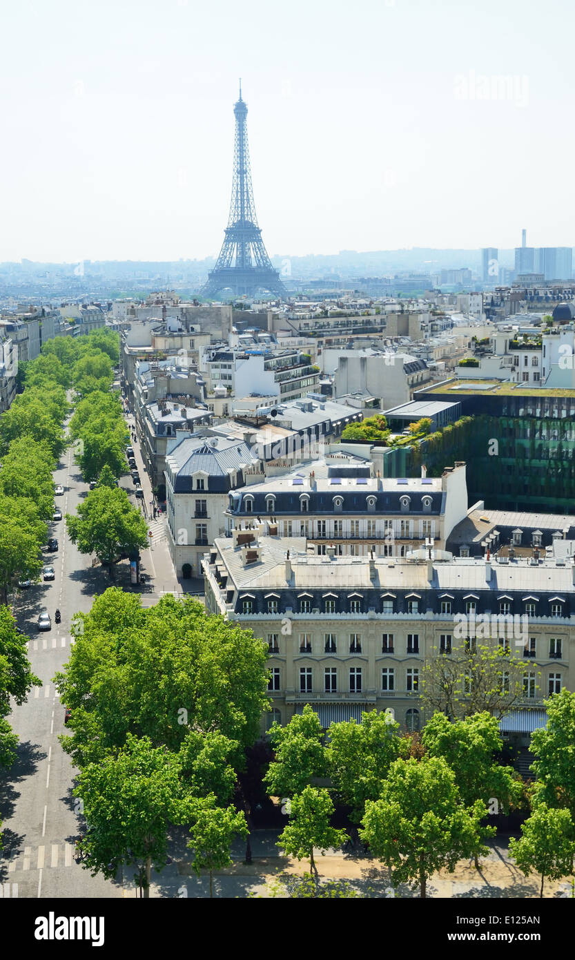 View of Paris from above Stock Photo - Alamy