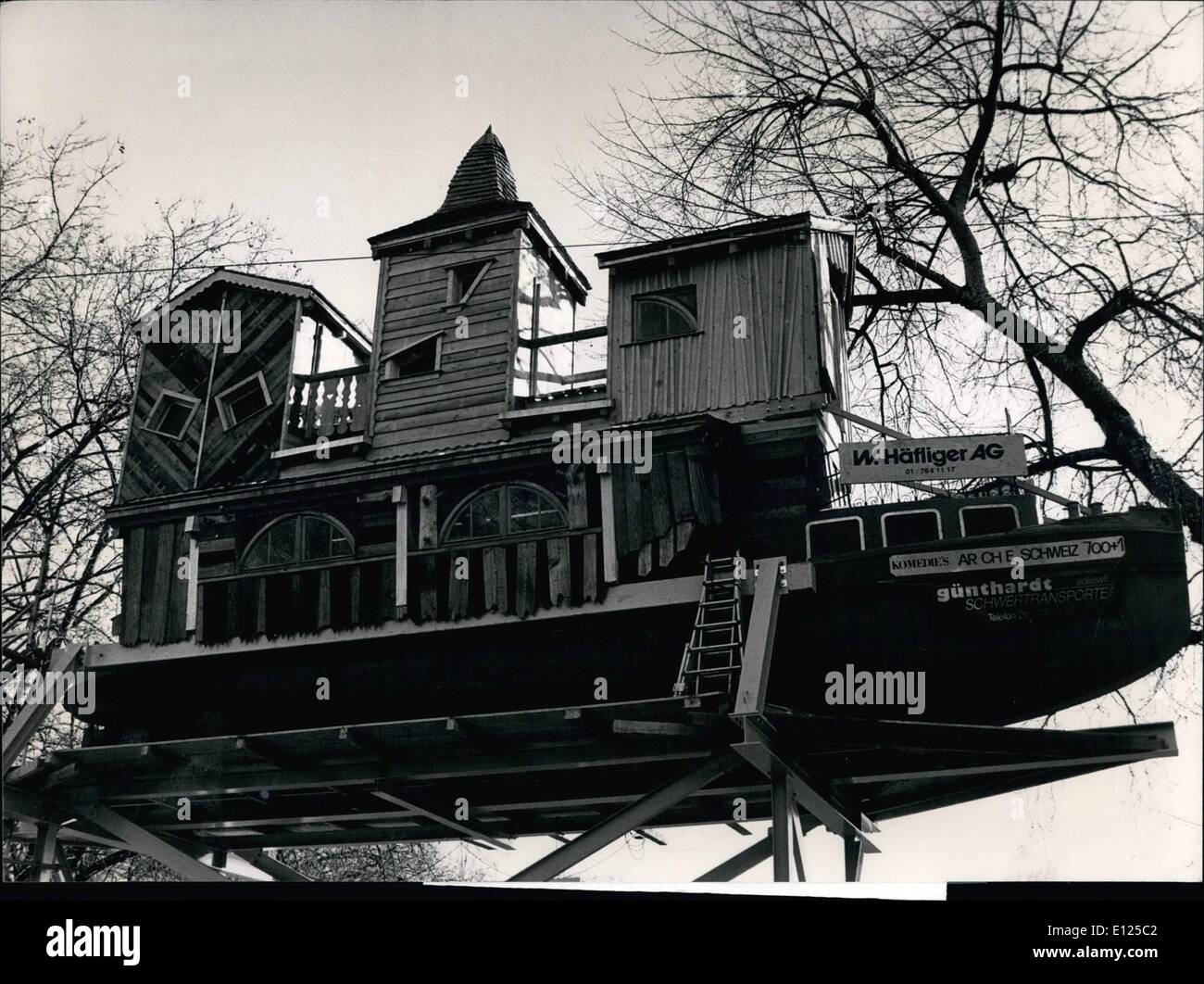 Dec. 12, 1991 - ''ArChe Scweiz 700 + 1'' This unusual ship like ...