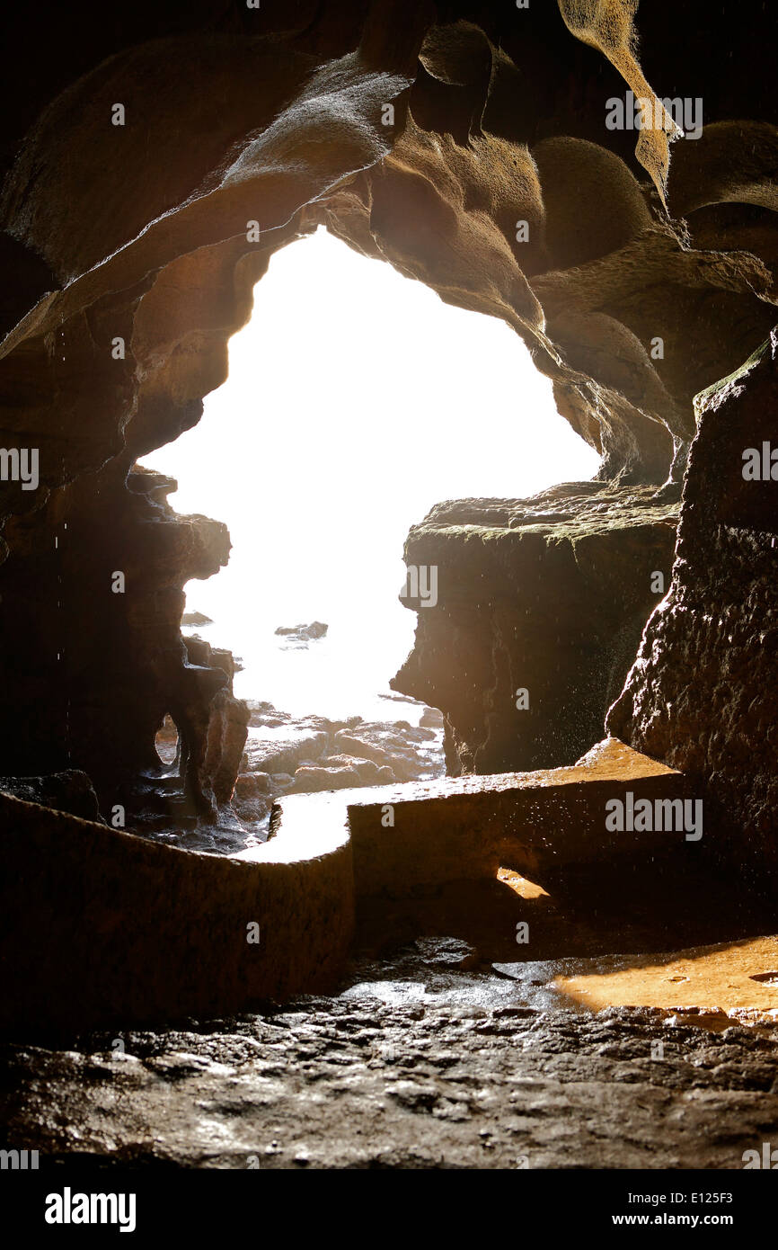 Hercules cave in Tanger, Morocco Stock Photo - Alamy