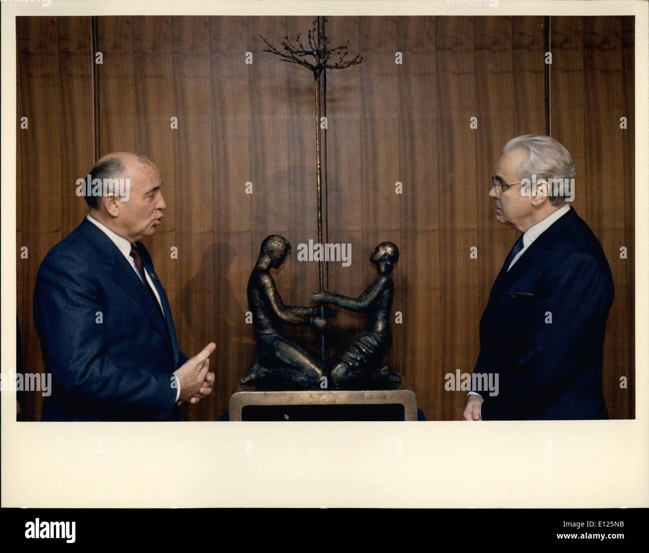 President Of Ussr Mikhail Gorbachev High Resolution Stock Photography ...
