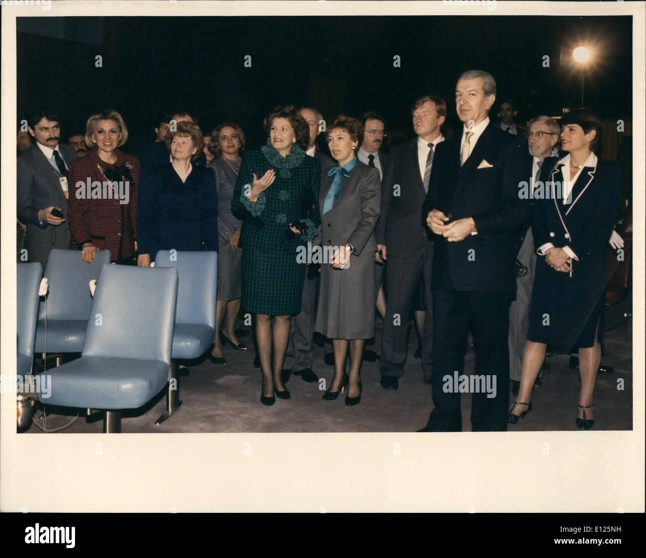 Dec. 12, 1988 - President of Soviet Union Visits UN Headquarters ...