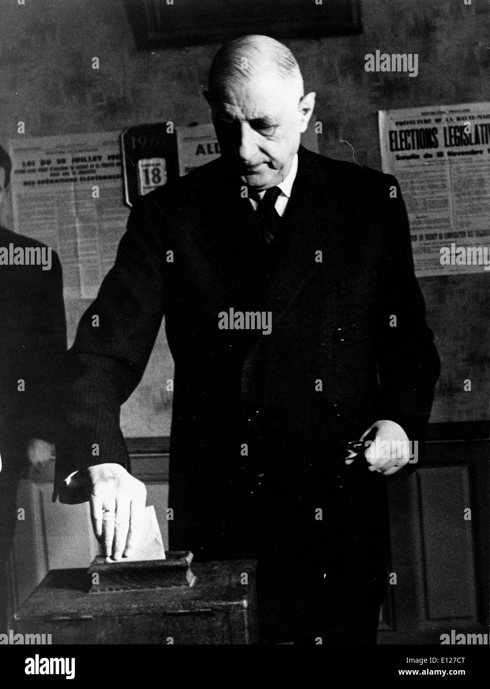 Charles andre joseph marie de gaulle hi-res stock photography and ...