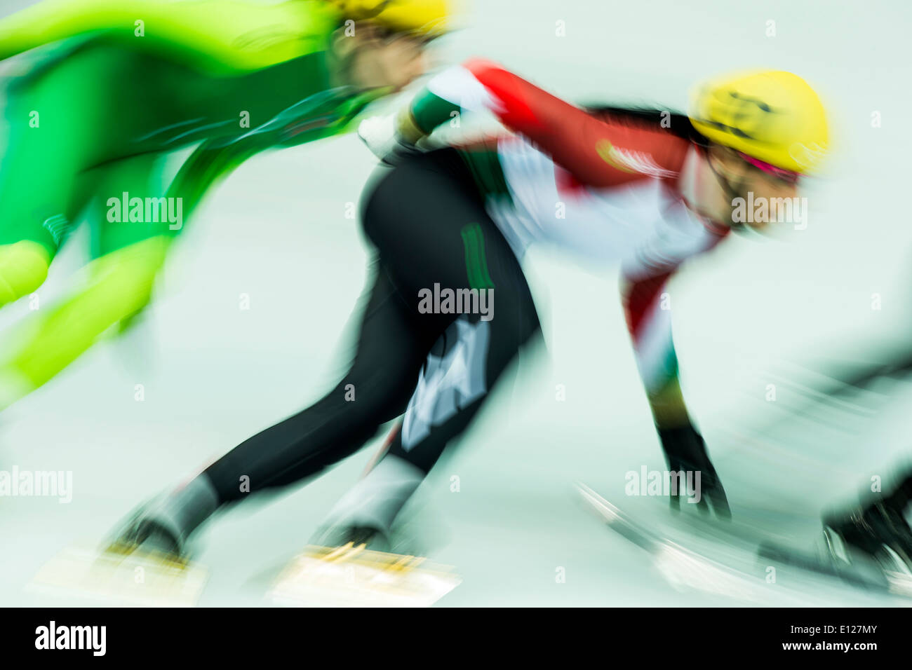 Women competing in Short Track Speed Skating at t he Olympic Winter ...