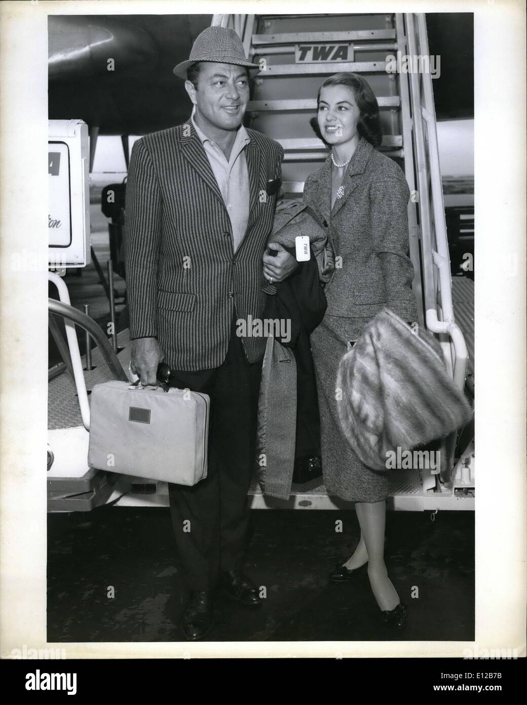 Dec. 09, 2011 - Martin and wife Idlewild Airport, N.Y., May 14: Singer ...