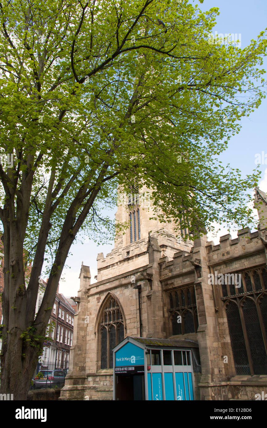 St Mary’s Church, Castlegate, York; an Art Centre since 2004 Stock ...