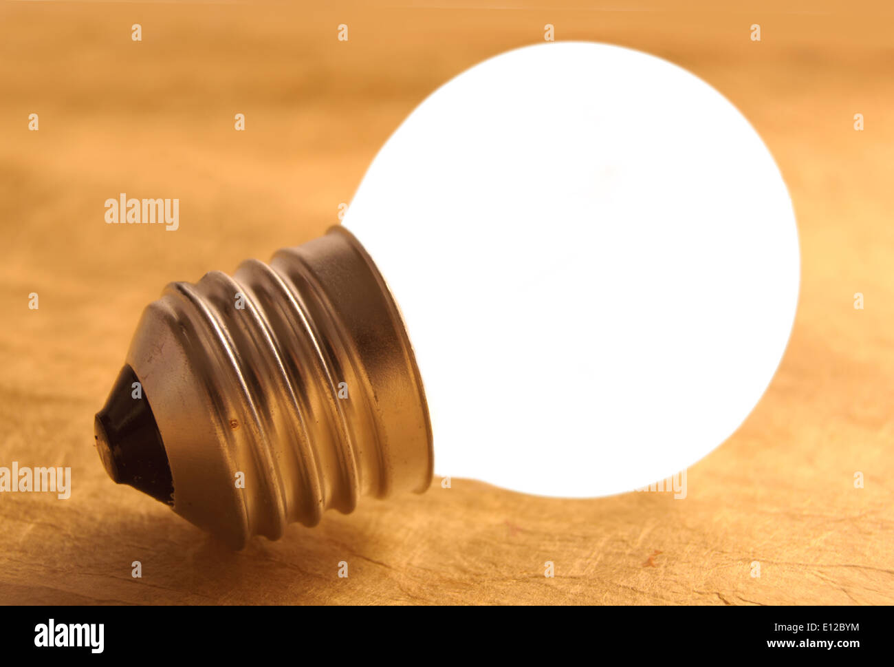 Bright bulb idea Stock Photo - Alamy