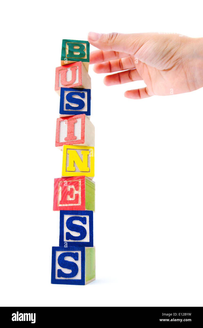 Building a business Stock Photo - Alamy