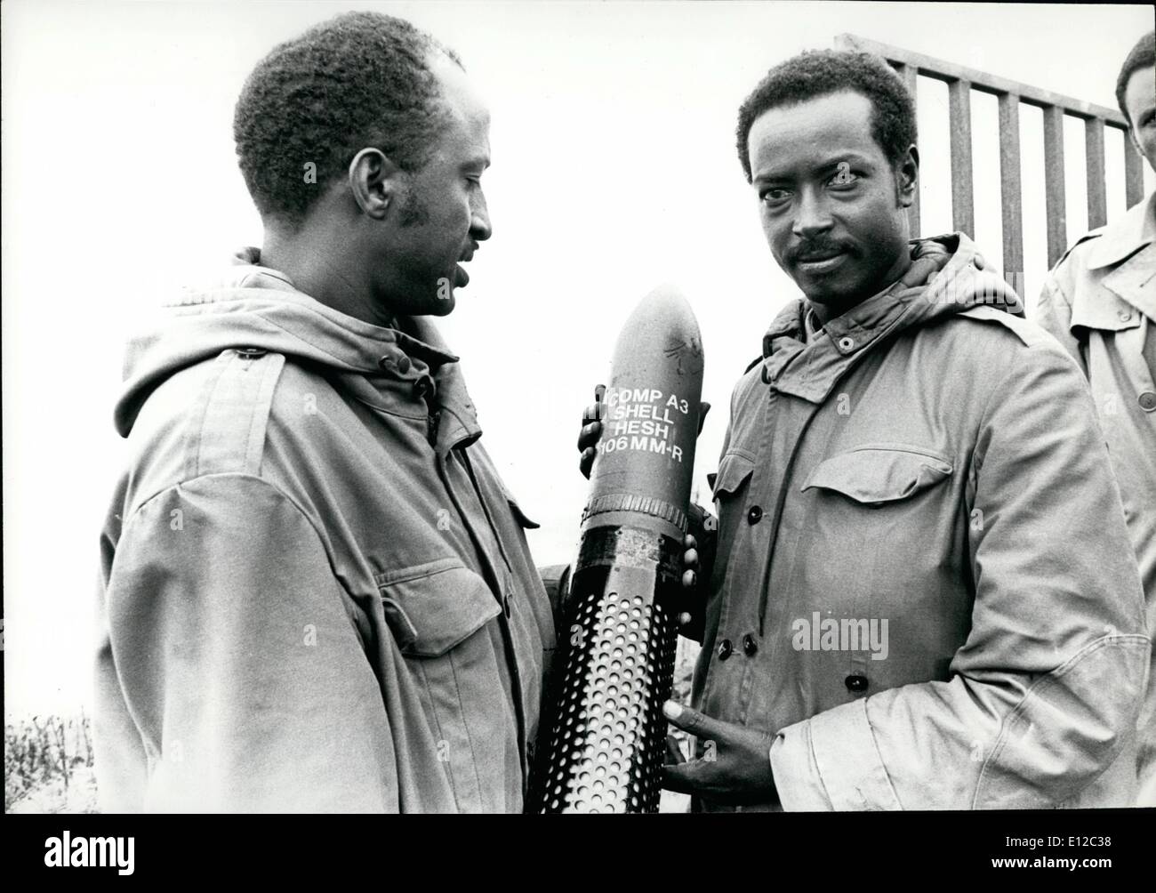 Dec. 16, 2011 - Mt. Borfig, Ethiopia: Ogaden War The Field commander of the Western Somali ...