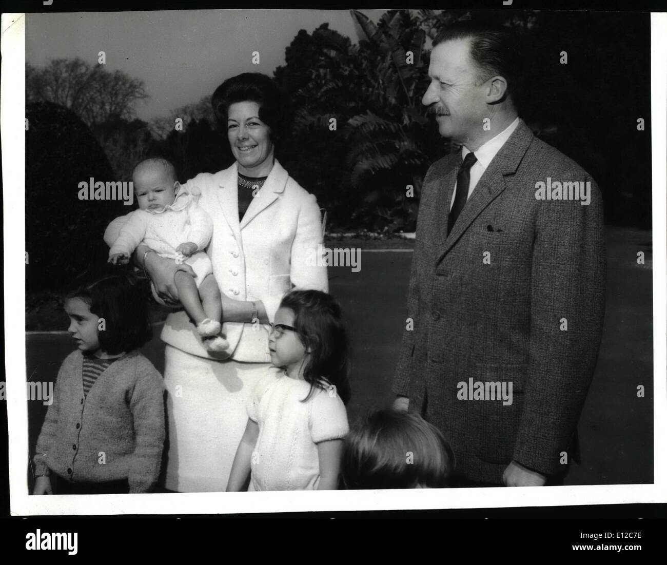 Dec. 12, 2011 - The President of Argentine, Gen. Carlos Ongania with ...