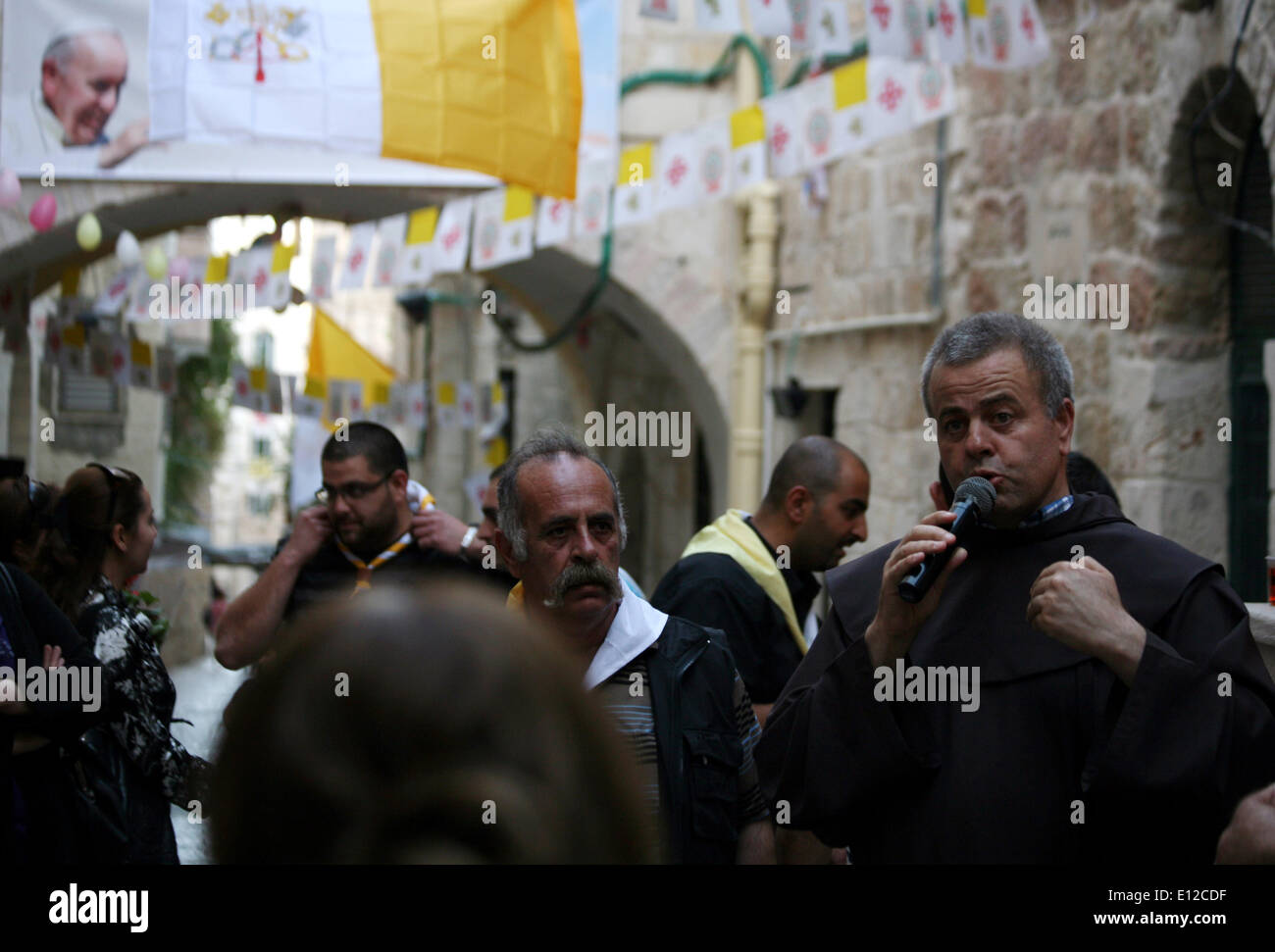 Jerusalem, Jerusalem, Palestinian Territory. 21st May, 2014 ...