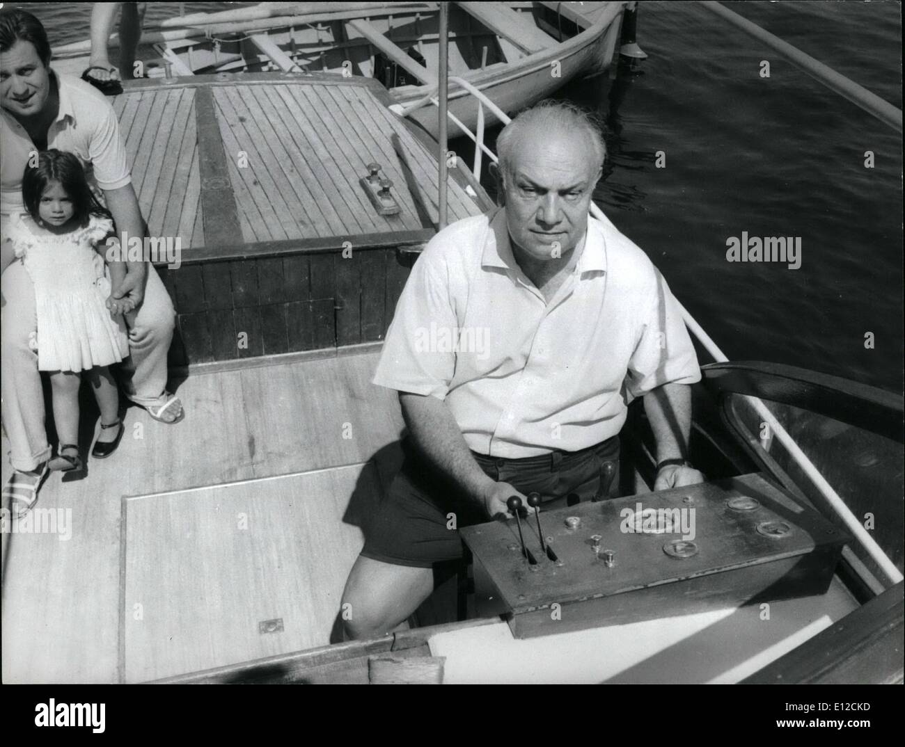 Dec. 12, 2011 - Italian Vice Prime Minister signor Francesco De Martino ...