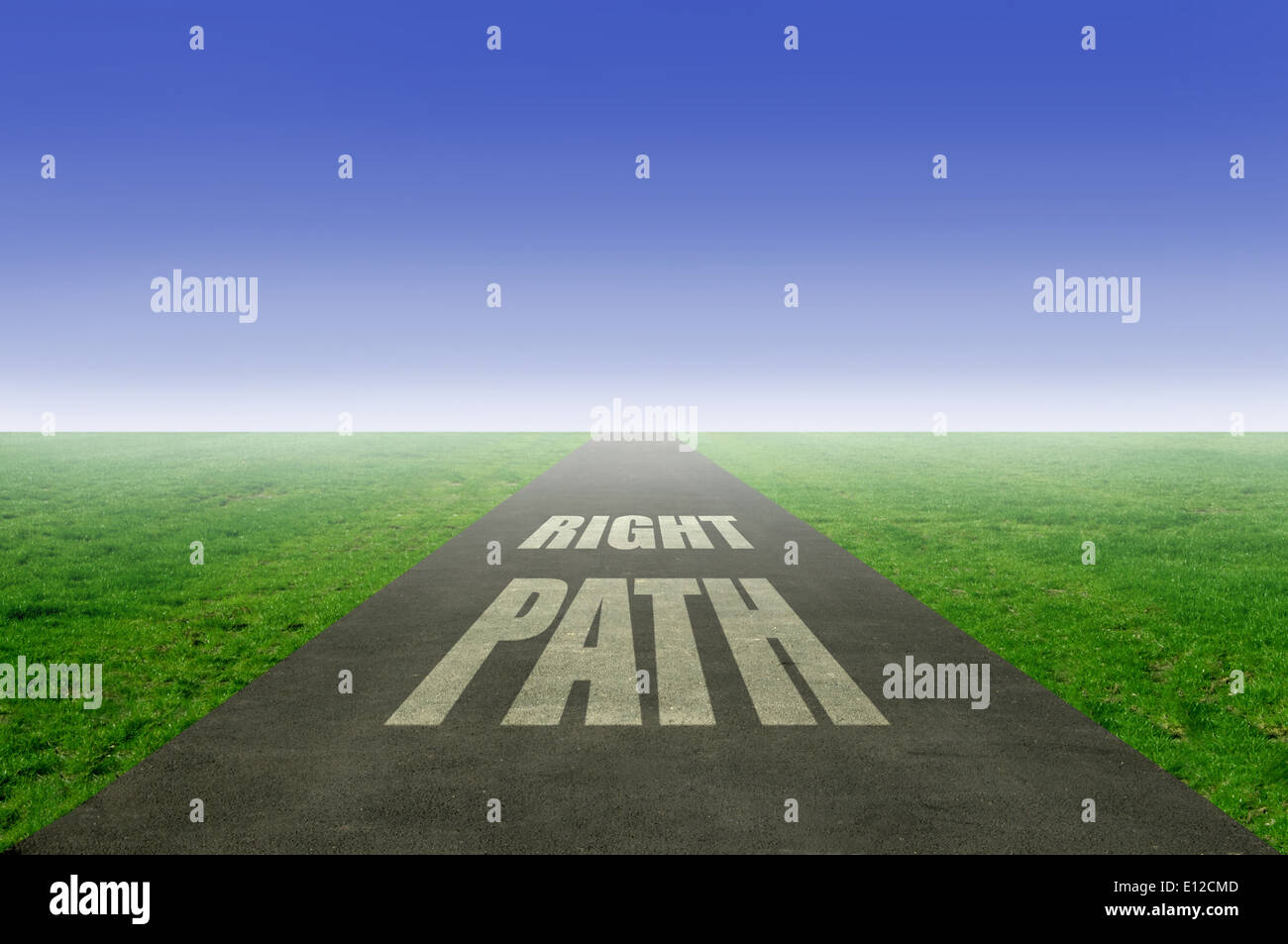 Follow road success hi-res stock photography and images - Alamy