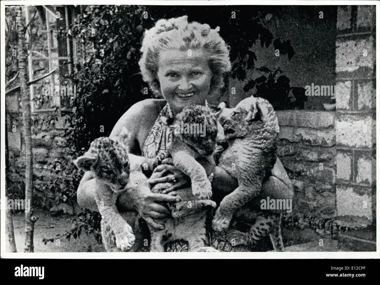 Dec. 16, 2011 - Joy Adamson Stock Photo: 69510071 - Alamy