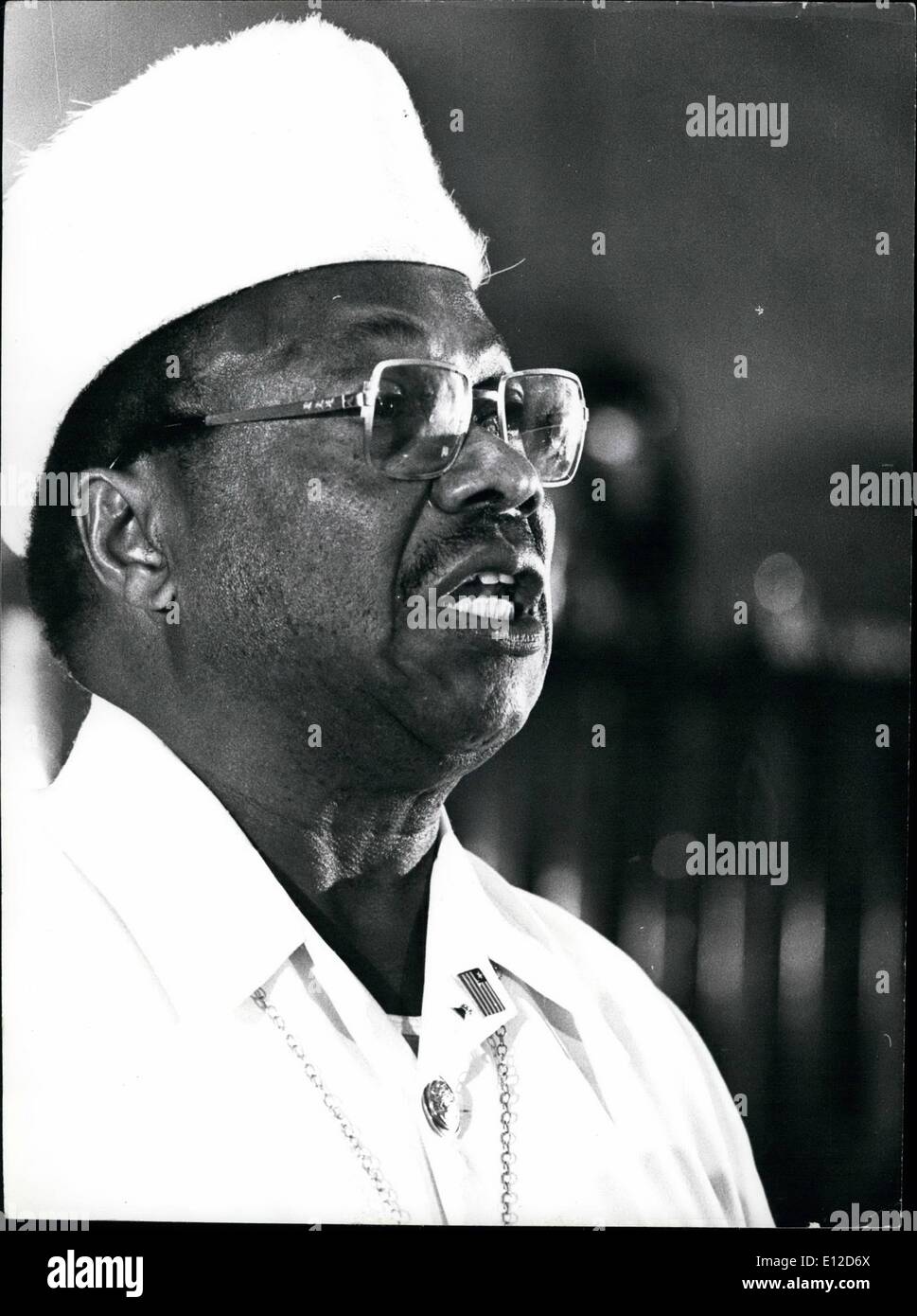 President william tolbert hi-res stock photography and images - Alamy